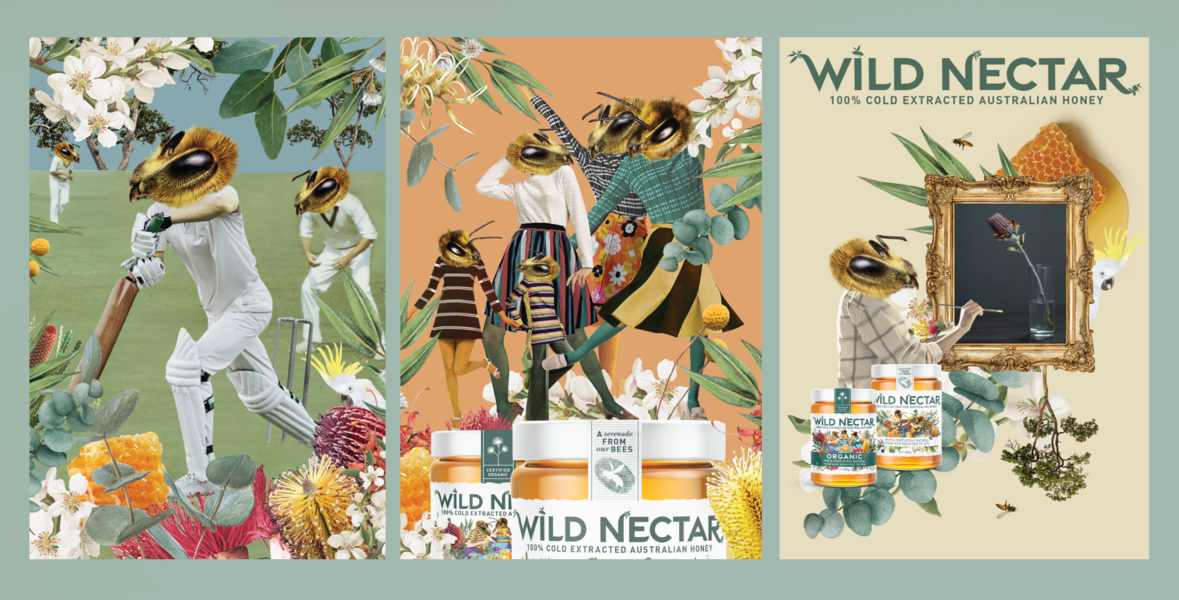 Wild Nectar Brand Extension - Neon Creative